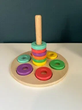 LOVEVERY | Toys | Lovevery Retired Flexible Wooden Stacker Toy Babbler ...